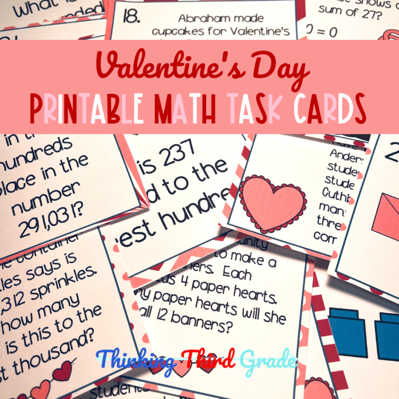Celebrating Valentine's Day in the Classroom - Thinking Third Grade