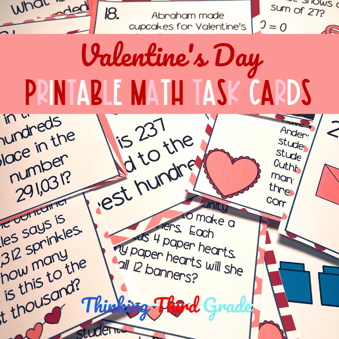 Celebrating Valentine's Day in the Classroom - Thinking Third Grade
